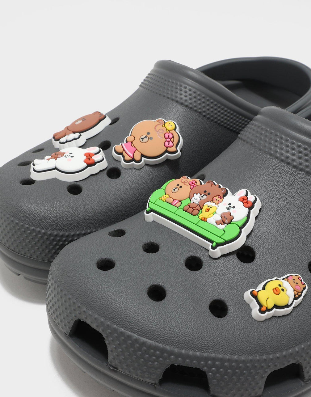 ที่ติดรองเท้า LINE Friends Jibbitz (5 ชิ้น) – JD Sports ประเทศไทย