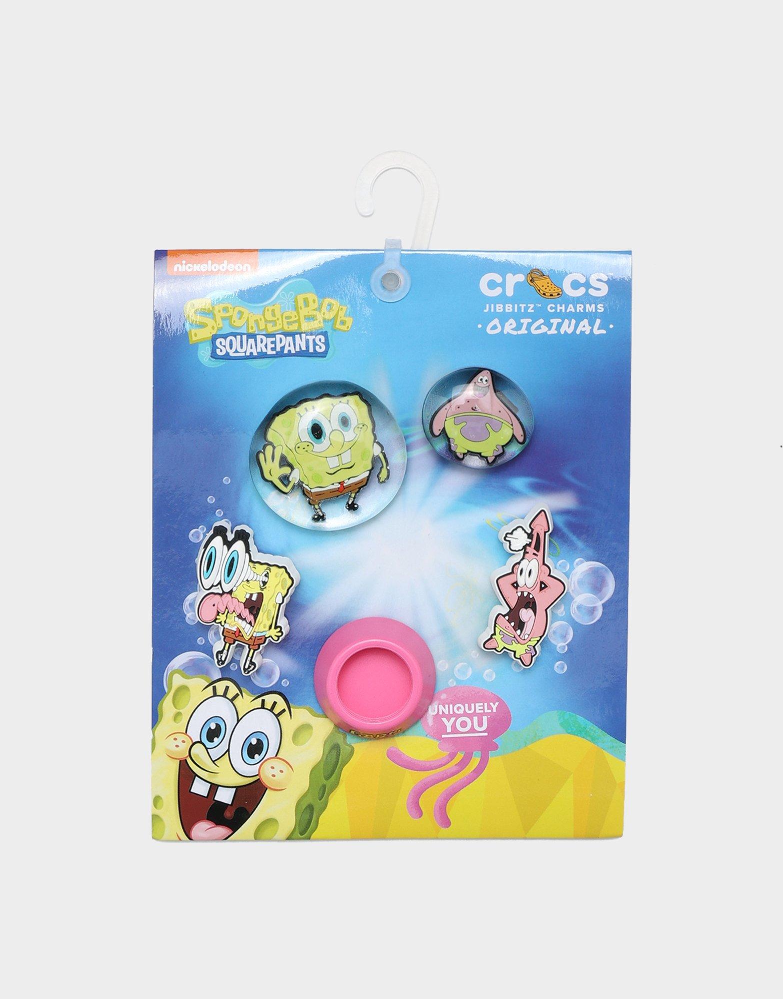 หลากสี Crocs ที่ติดรองเท้า Spongebob Bubble Jibbitz (5 ชิ้น) - JD ...