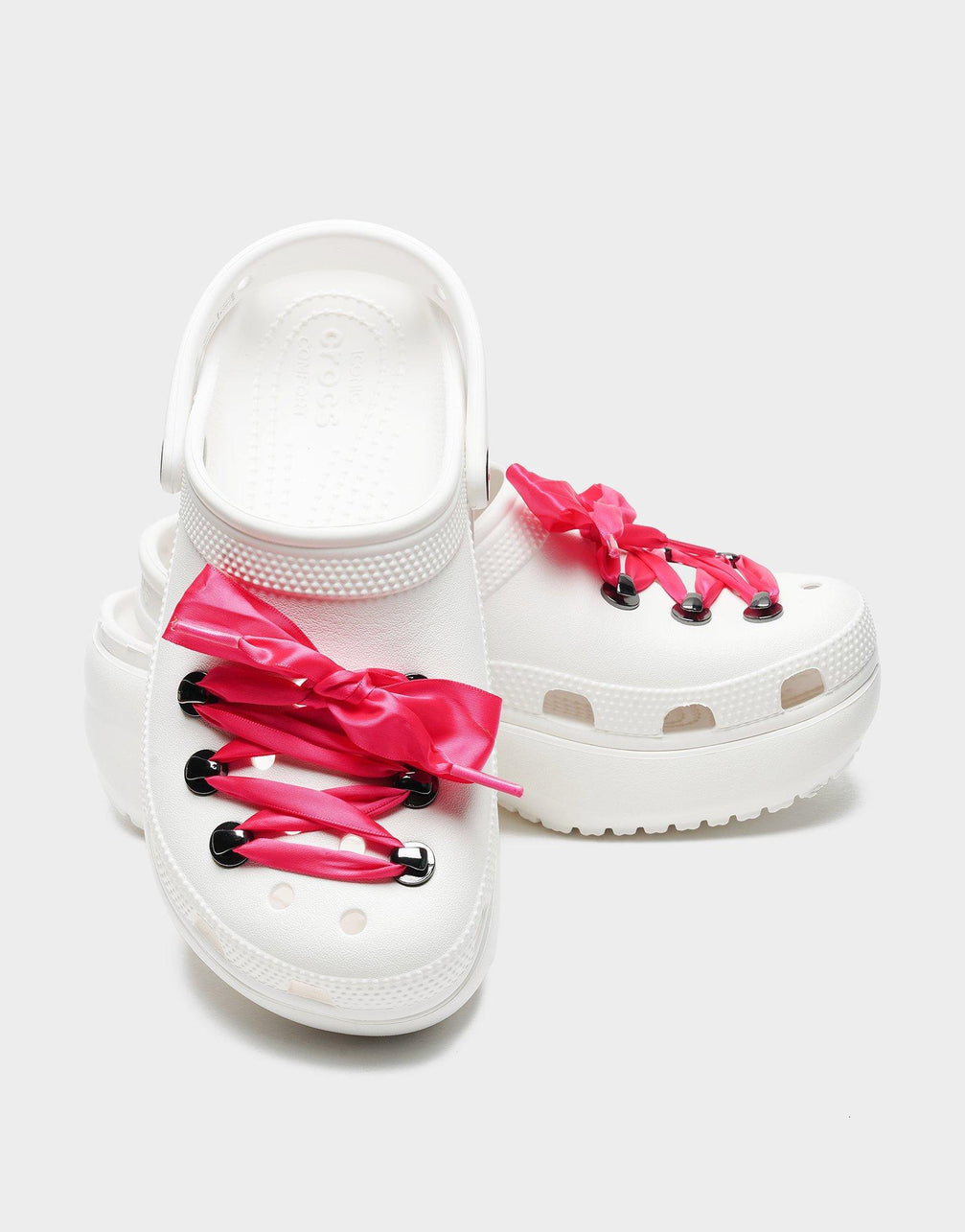 หลากสี Crocs ที่ติดรองเท้า Ribbon Lace Jibbitz - JD Sports Thailand ...