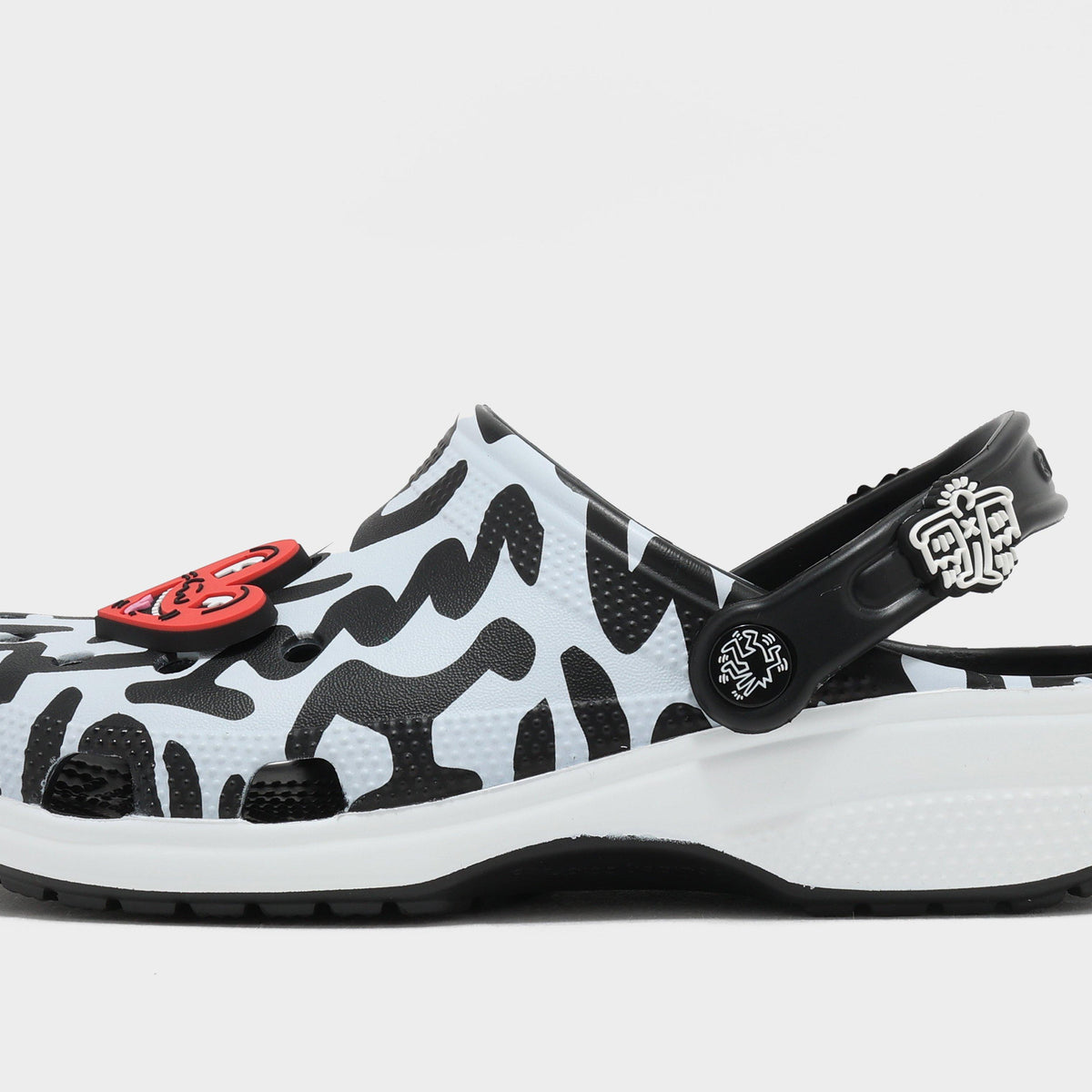 สีดำ Crocs x ARTIST Keith Haring รองเท้าแตะผู้ชาย Classic Clog - JD ...