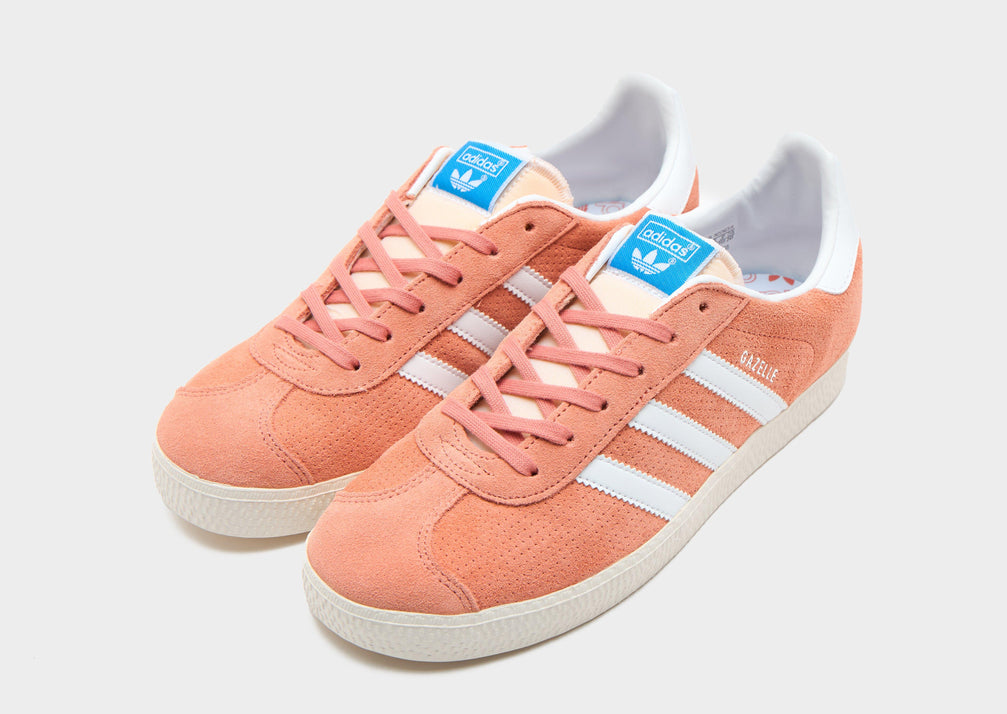 สีชมพู adidas รองเท้าเด็กโต Gazelle - JD Sports Thailand – JD Sports ...