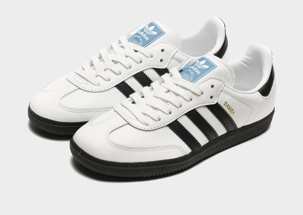 สีขาว adidas รองเท้าผู้หญิง SAMBA OG - JD Sports Thailand – JD Sports ...