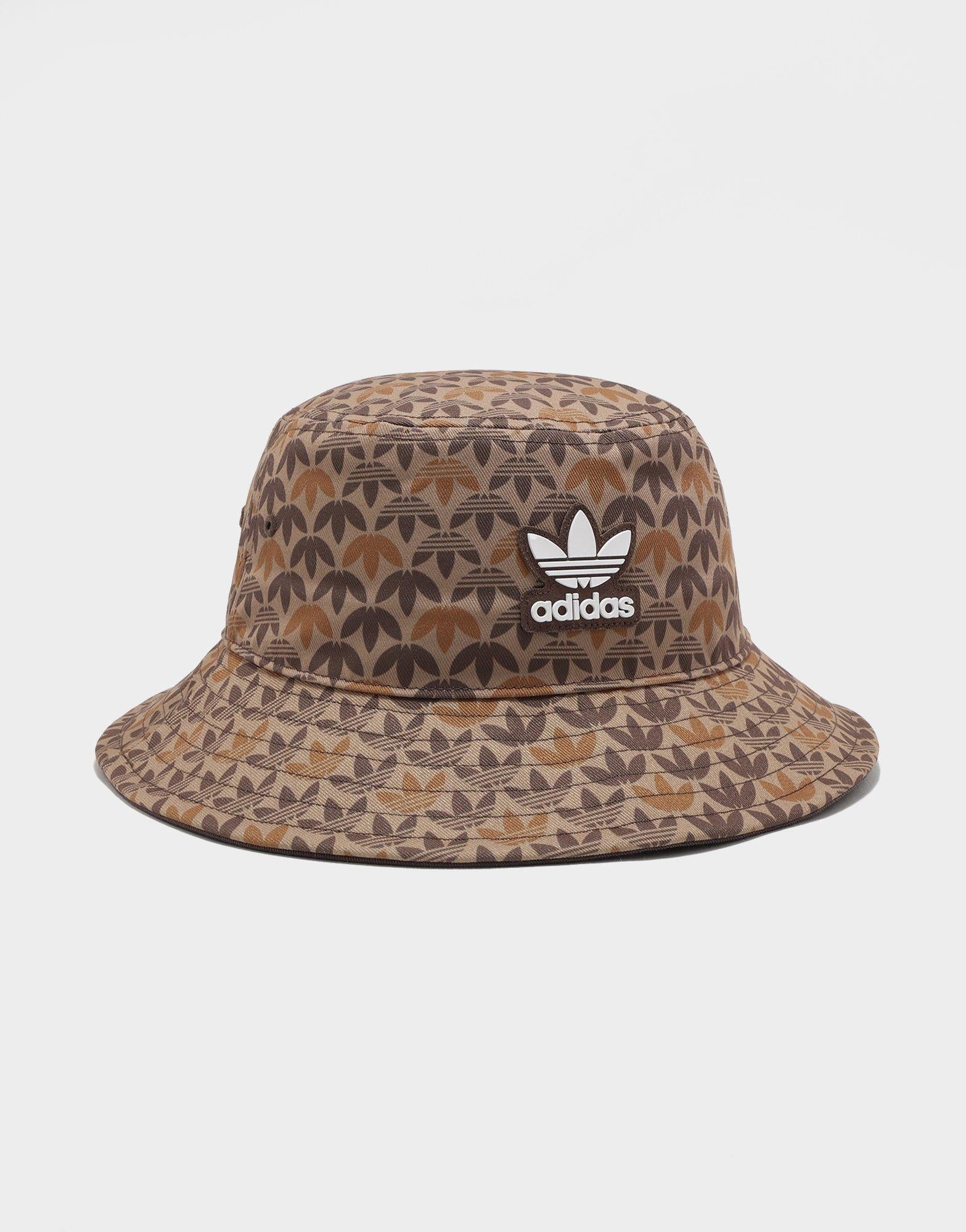 สีน้ำตาล adidas หมวก Monogram Bucket - JD Sports Thailand – JD Sports ...
