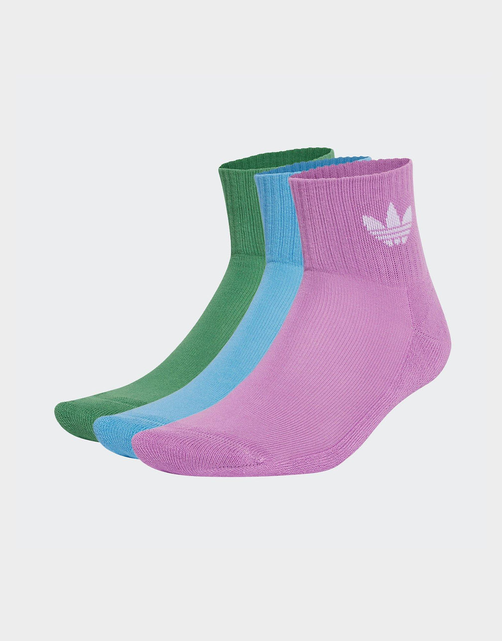 หลากสี adidas ถุงเท้า Mid Crew (แพค 3 คู่) - JD Sports Thailand – JD ...