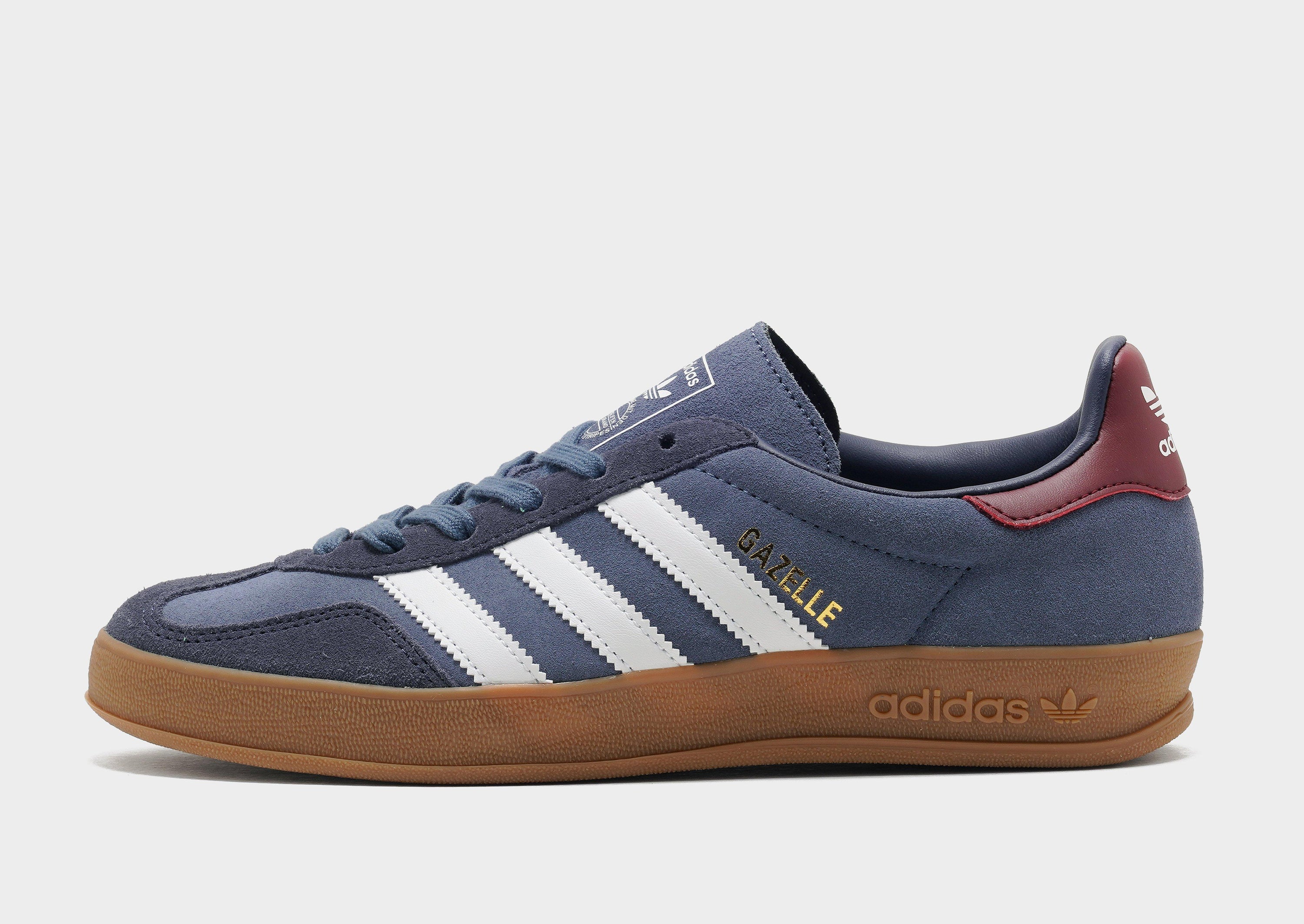 สีฟ้า adidas รองเท้าผู้ชาย Gazelle Indoor - JD Sports Thailand – JD ...