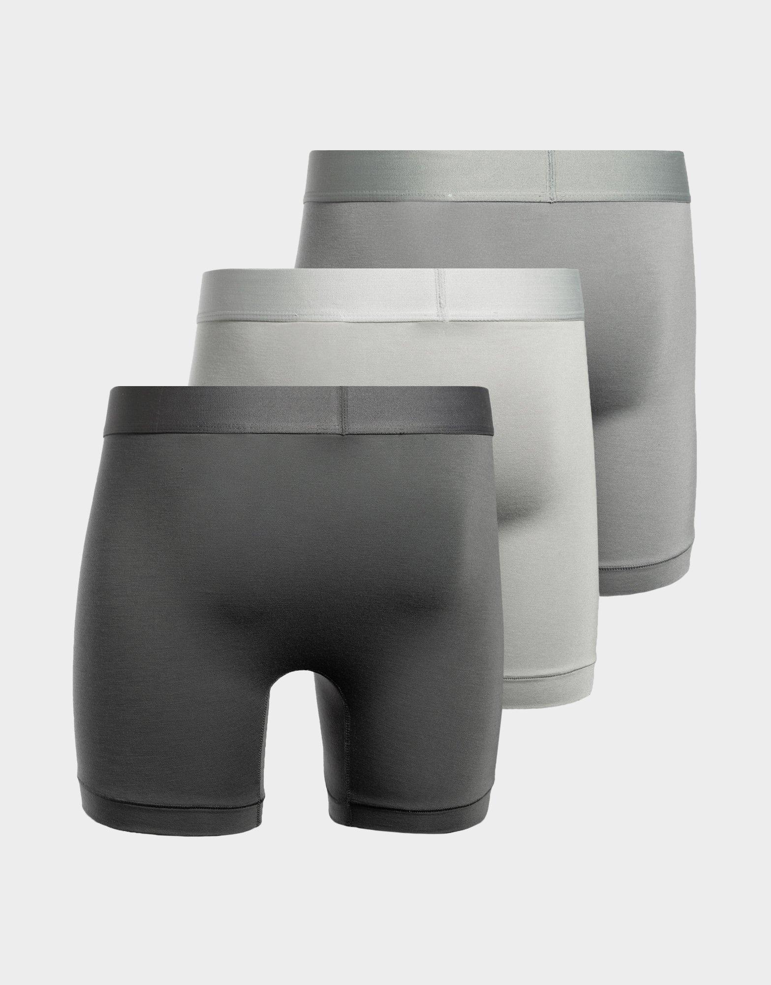 หลากสี Jordan กางเกงชั้นในผู้ชาย Flight Modal Boxer Briefs (แพค 3) - JD ...