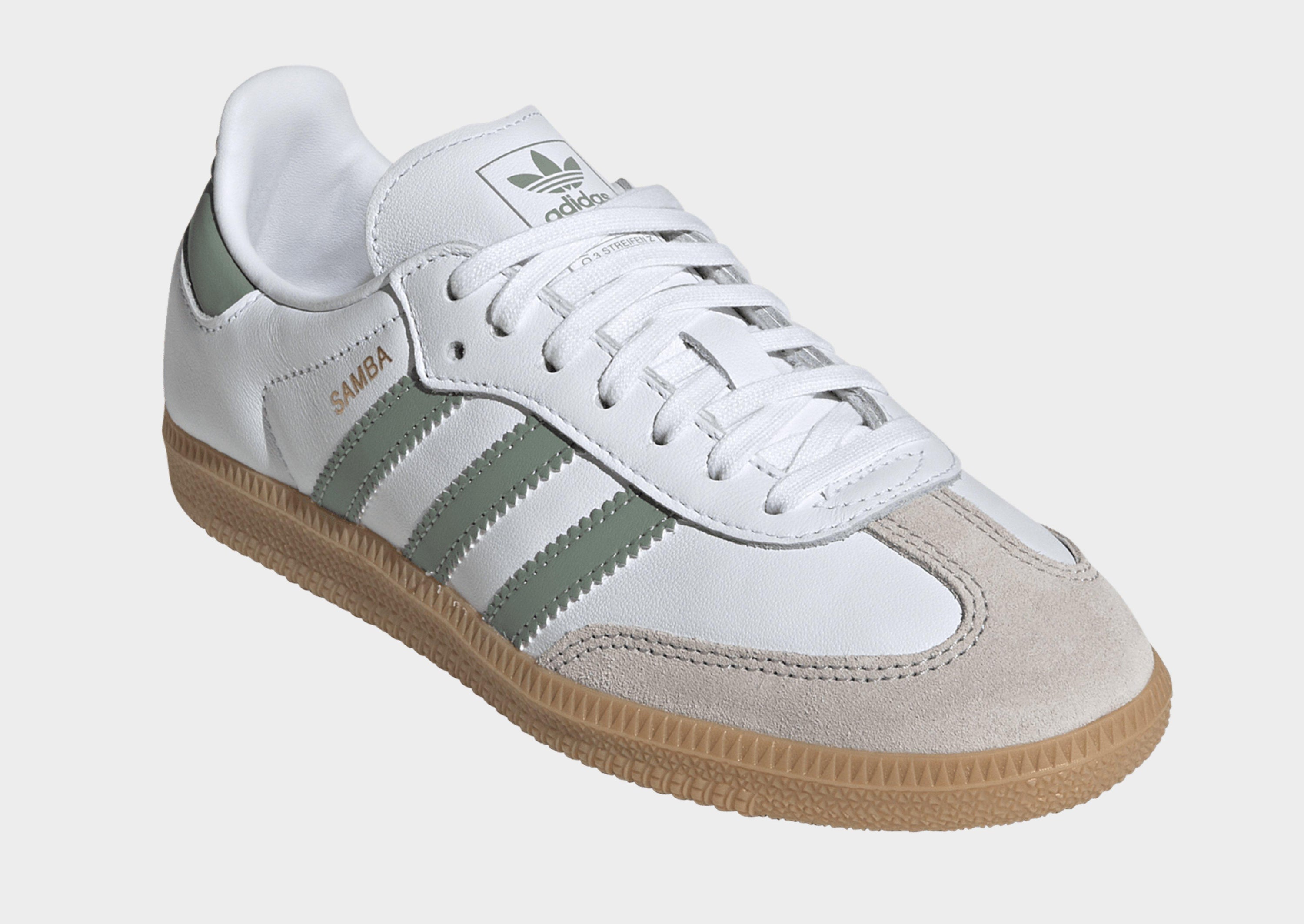 สีขาว adidas รองเท้าเด็กโต Samba OG - JD Sports Thailand – JD Sports ...