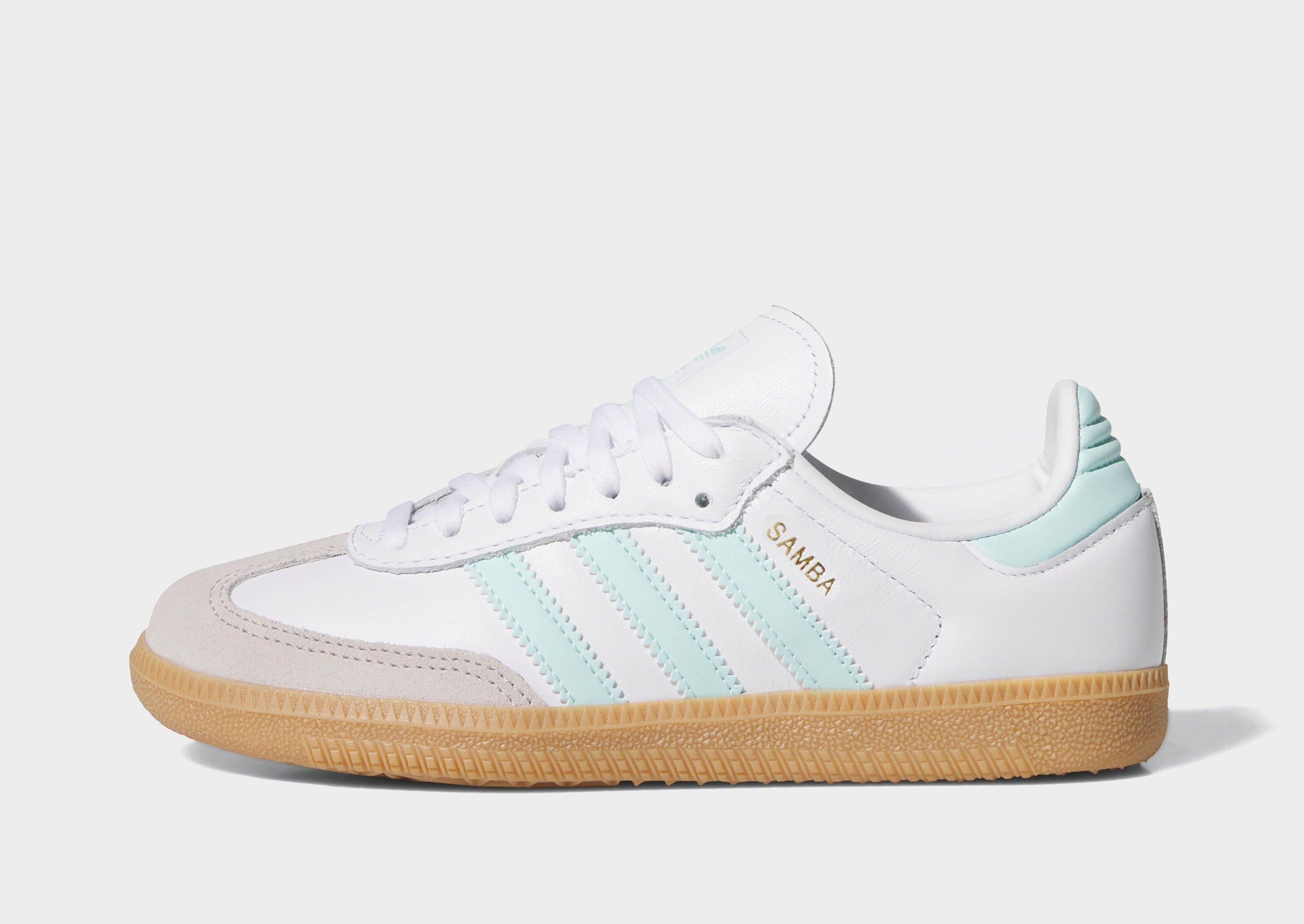 สีขาว adidas รองเท้าเด็กโต Samba OG - JD Sports Thailand – JD Sports ...