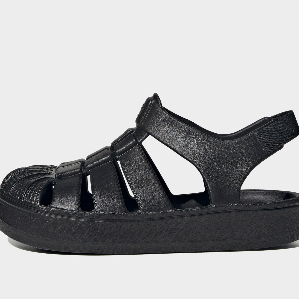 สีดำ adidas รองเท้าแตะเด็กเล็ก Superstar - JD Sports Thailand – JD ...