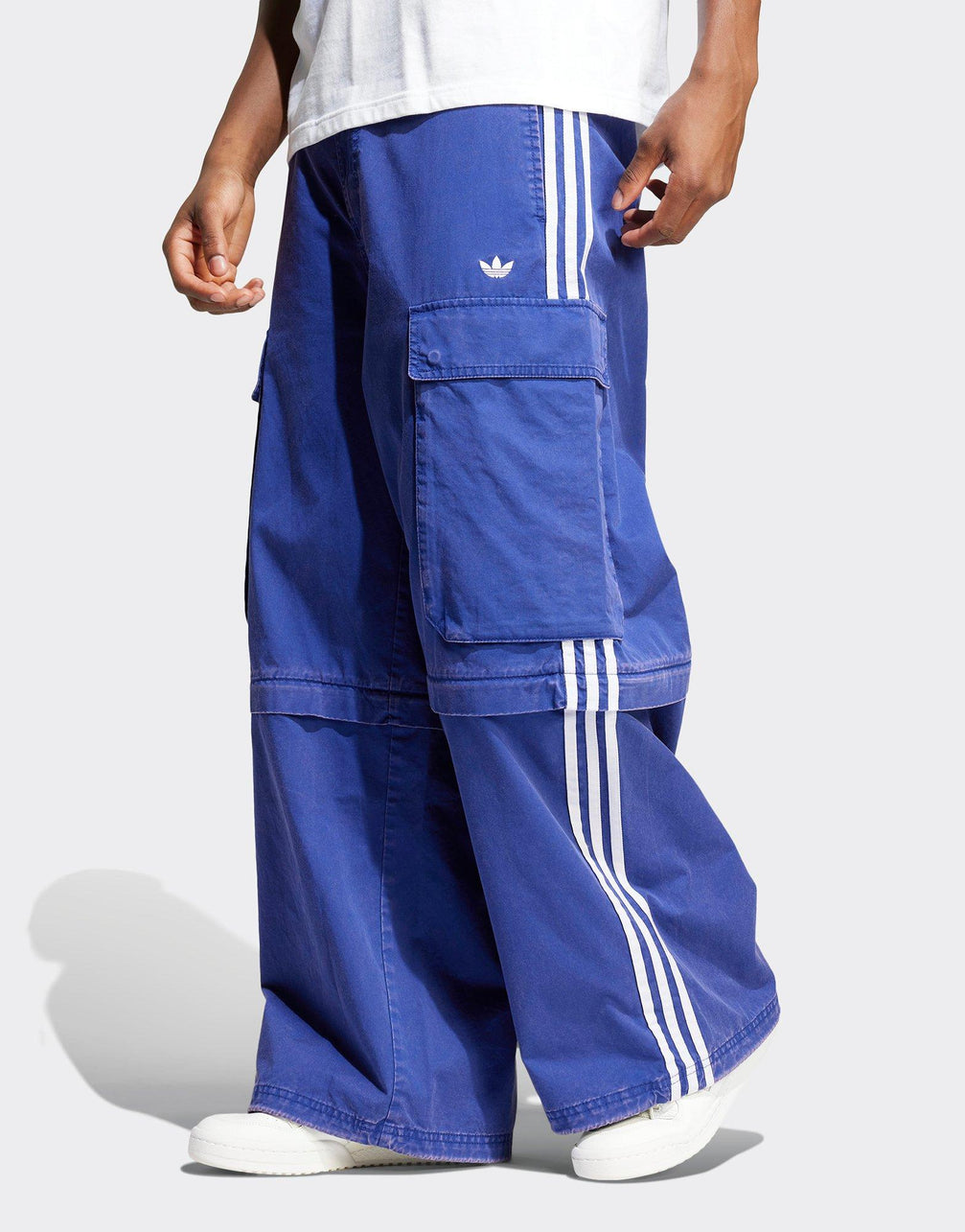 สีฟ้า adidas กางเกงขายาวผู้ชาย Adilenium Season 3 Cargo - JD Sports ...