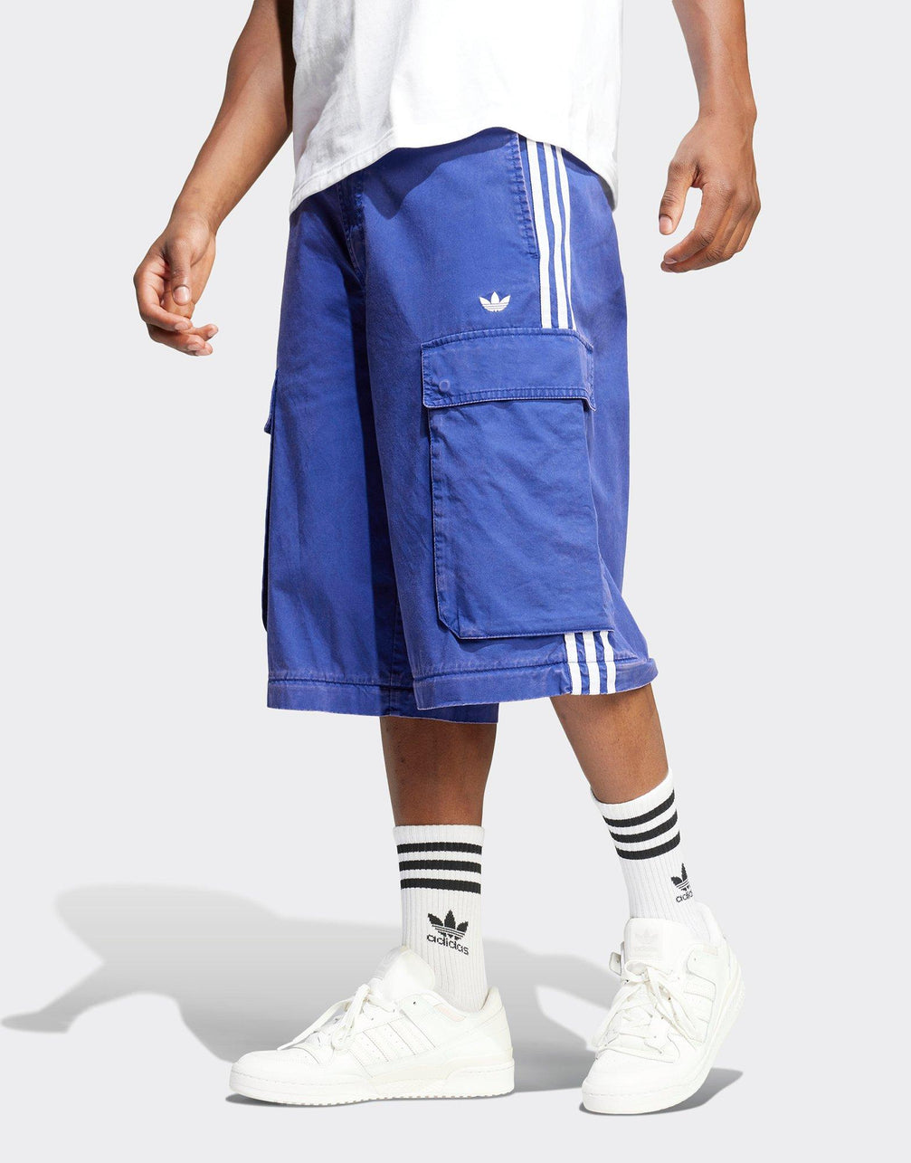 สีฟ้า adidas กางเกงขายาวผู้ชาย Adilenium Season 3 Cargo - JD Sports ...