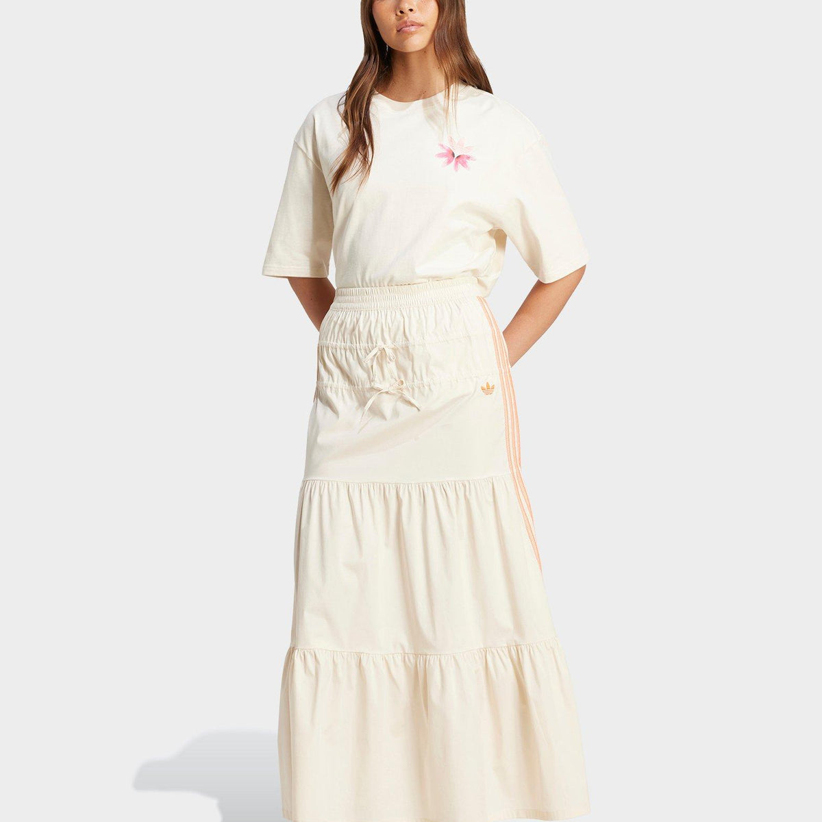 สีขาว adidas กระโปรงผู้หญิง Summer Glow - JD Sports Thailand – JD ...