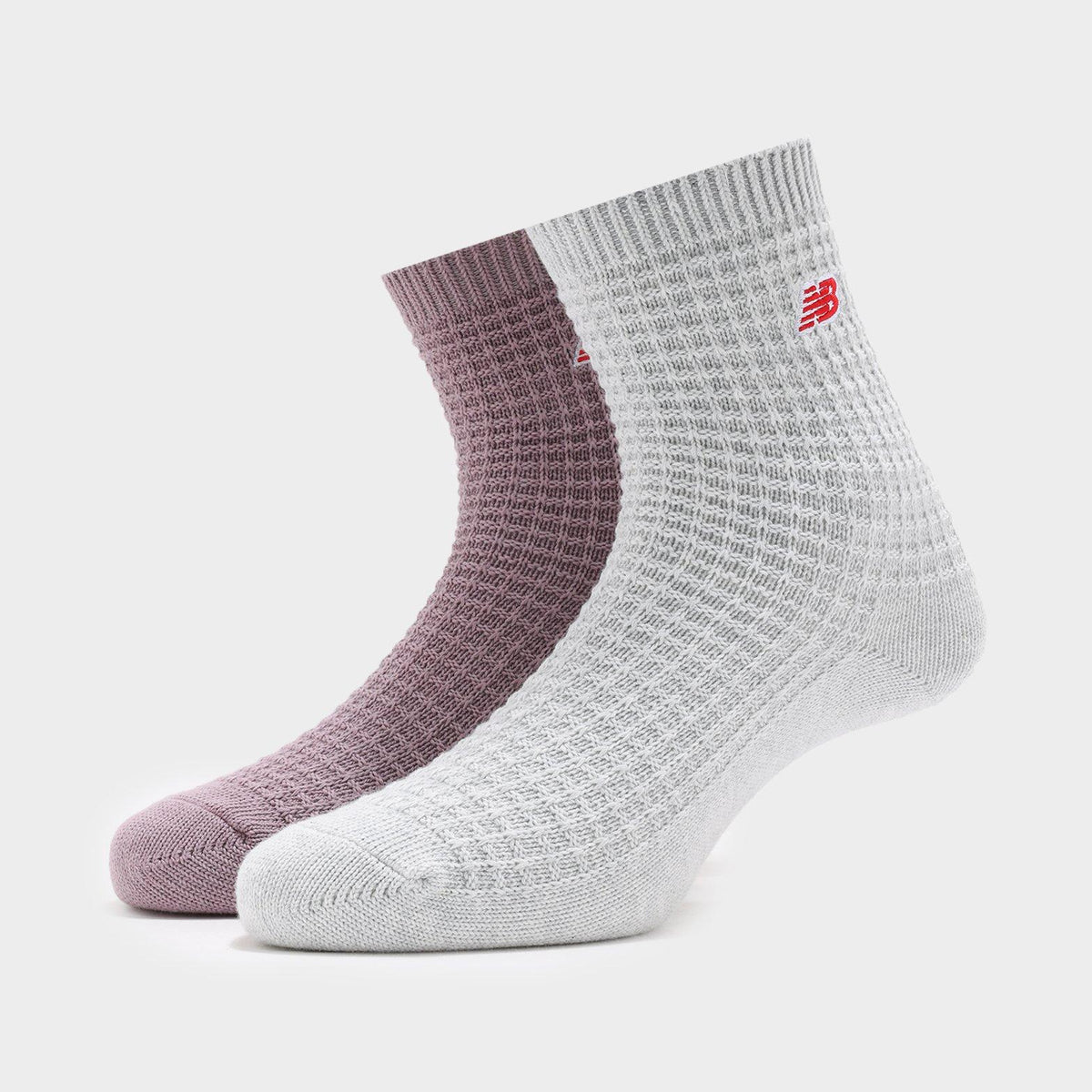หลากสี New Balance ถุงเท้า Waffle Knit Ankle 2 คู่ - JD Sports Thailand ...