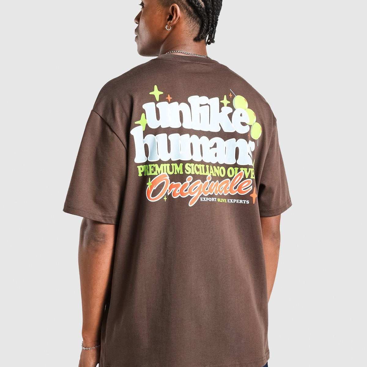 สีน้ำตาล Unlike Humans เสื้อยืดผู้ชาย Siciliano - JD Sports Thailand ...